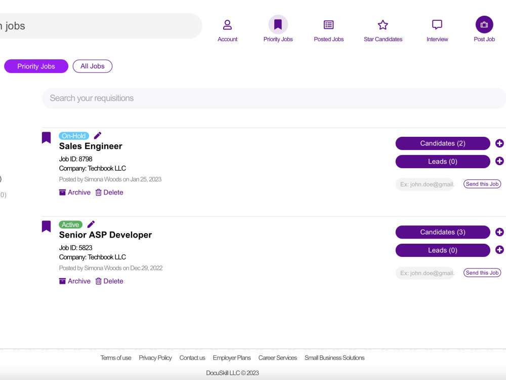 Applicant Tracking System (ATS) / ERP Software | Upwork