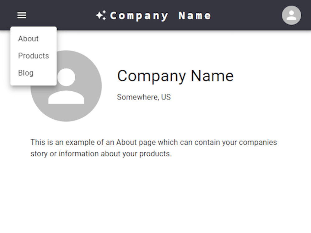A React Single Page Application to use as your website | Upwork