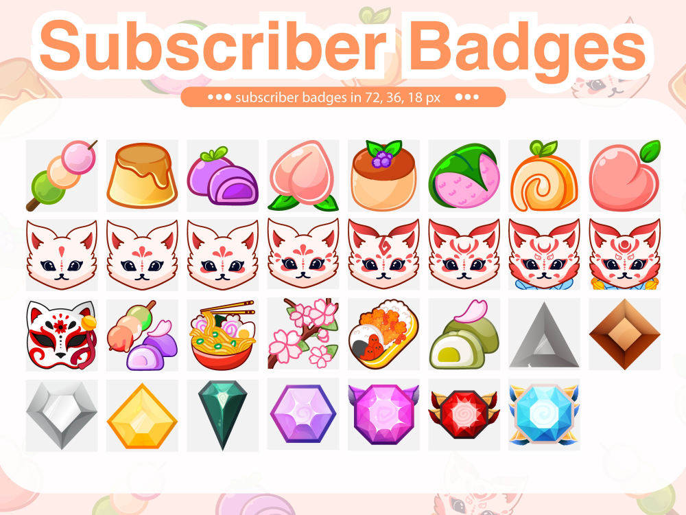 Custom twitch badges or bit badges for your stream | Upwork