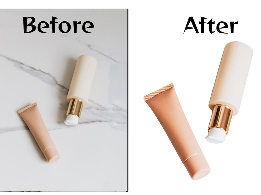 Products background removal for 50 images in 12 hours | Upwork
