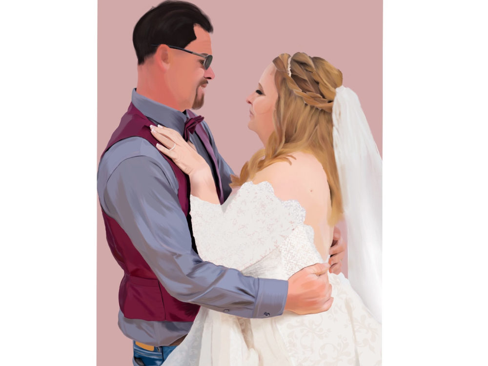 A fantastic Custom Faceless Digital Portrait | Upwork