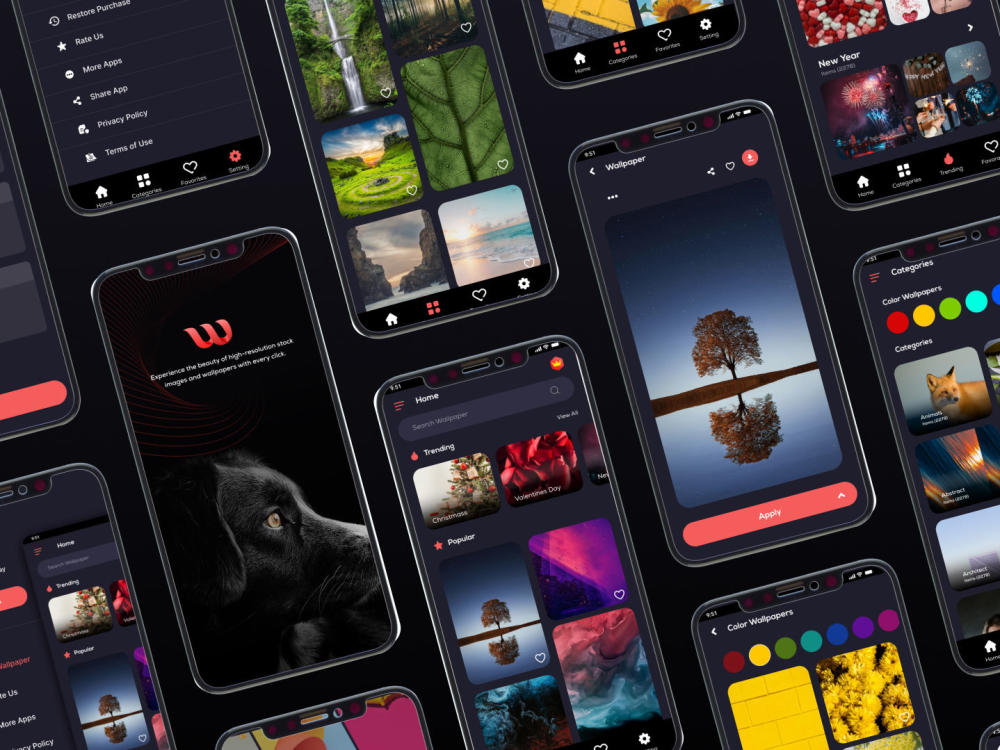 A Professional & Creative Mobile App UI/UX Design | Upwork