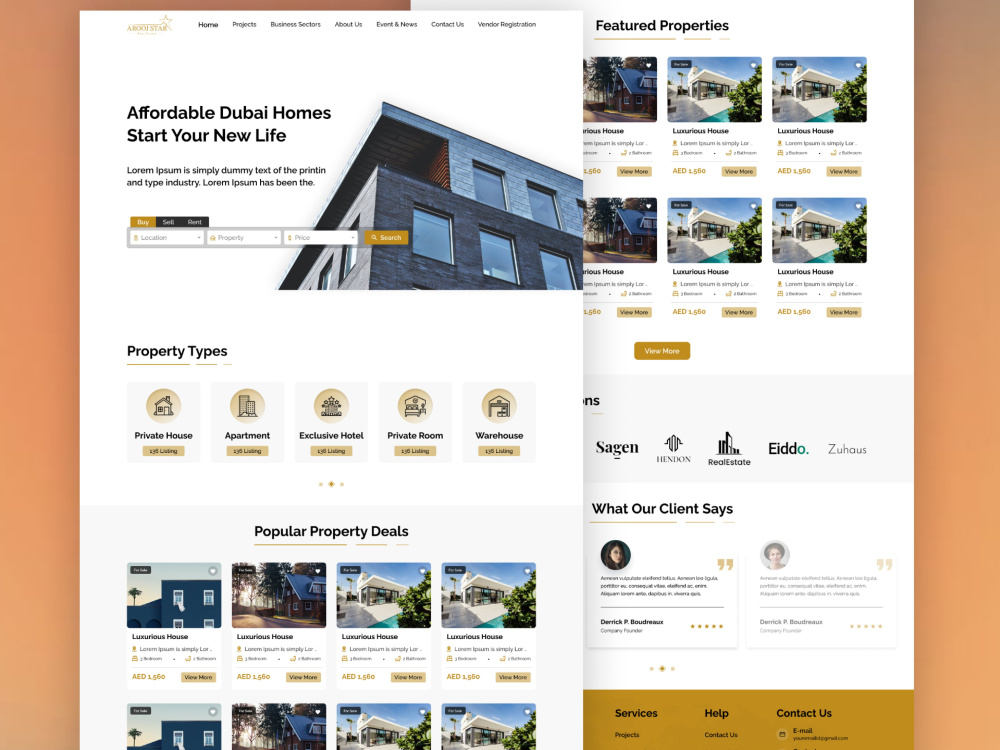 A Professional, Modern, and Responsive Website UI/UX Design in Figma | Upwork