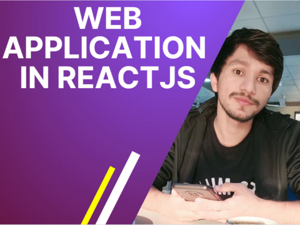 A Web Application Built On React Js Upwork