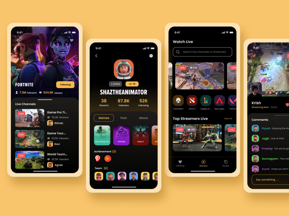 A fantastic Mobile UI Designs | Upwork