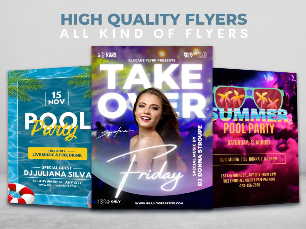 Professional flyer design, post card, brochure design | Upwork