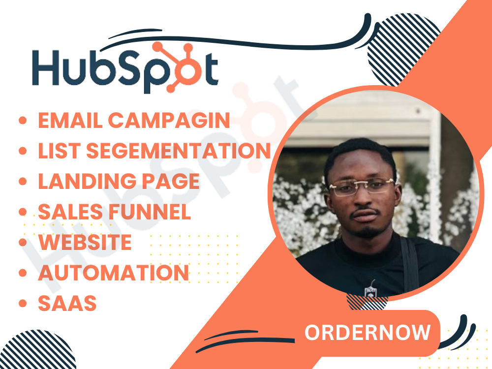Hubspot CRM, Hubspot landing page, Hubspot Email Template, Hubspot ...