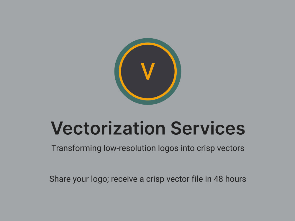 A scalable vector file for your low-resolution logo | Upwork