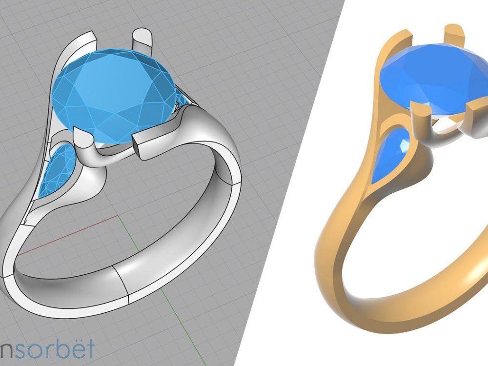 Create jewelry cad design, jewelry rendering and jewelry design | Upwork