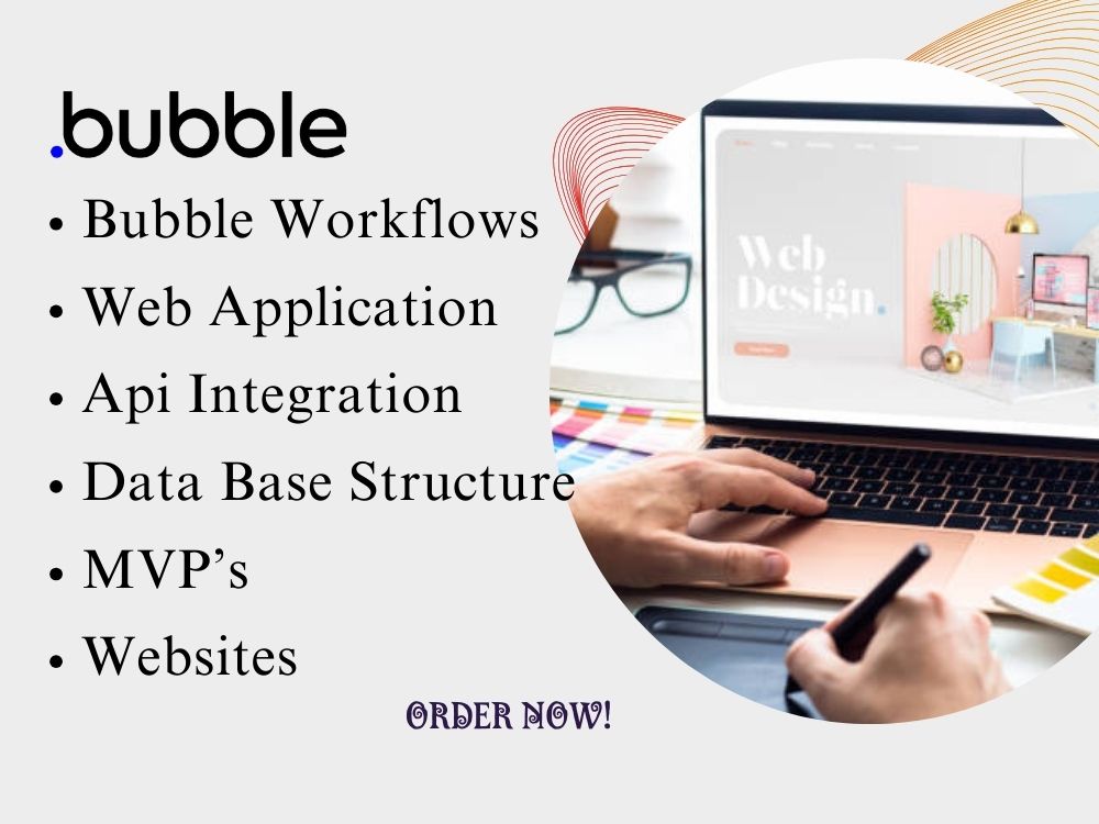 Develop bubble website bubble mobile app bubble mvp responsive web app | Upwork
