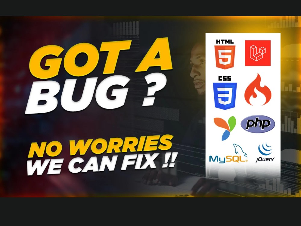 Bugfixes In Reactjs Wordpress Php Laravel Next Js Html Css Jquery Upwork