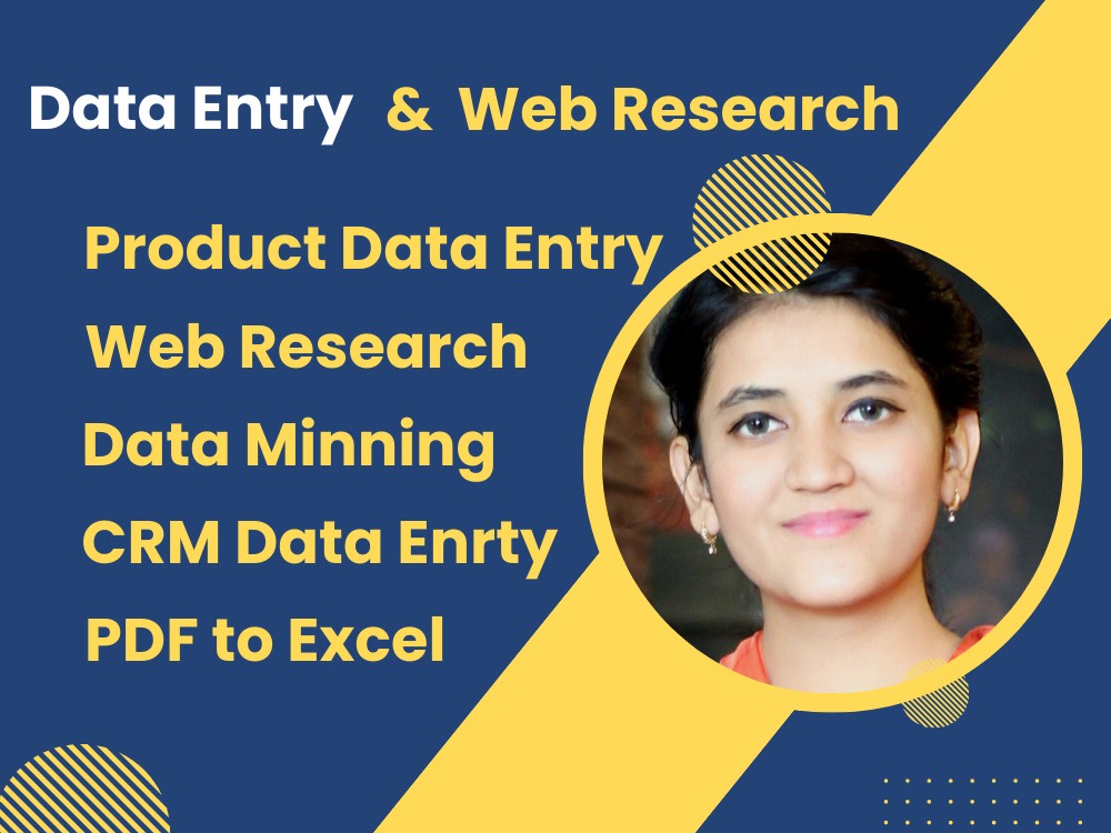 Quick Data Entry Data Collection Copy Paste And Web Research 100