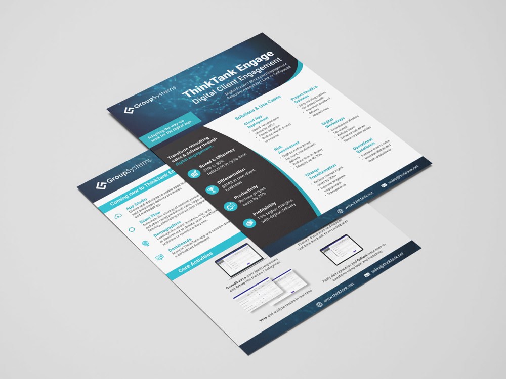 A custom professional one pager or executive summary | Upwork