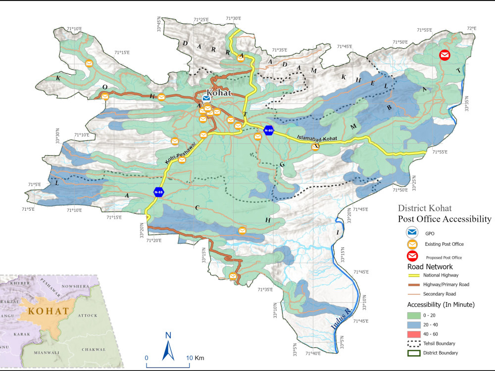 Network Accessibility and Hotspot Analysis using Arc GIS | Upwork