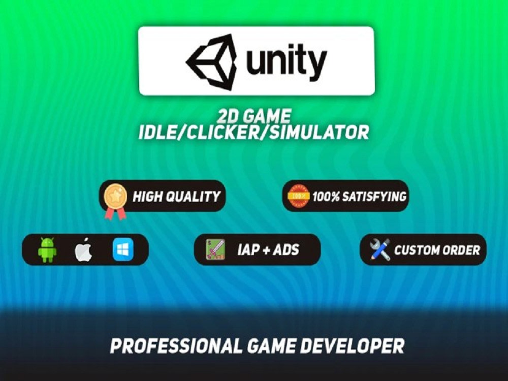 2d clicker game, simulator, idle 2d game for mobile pc | Upwork