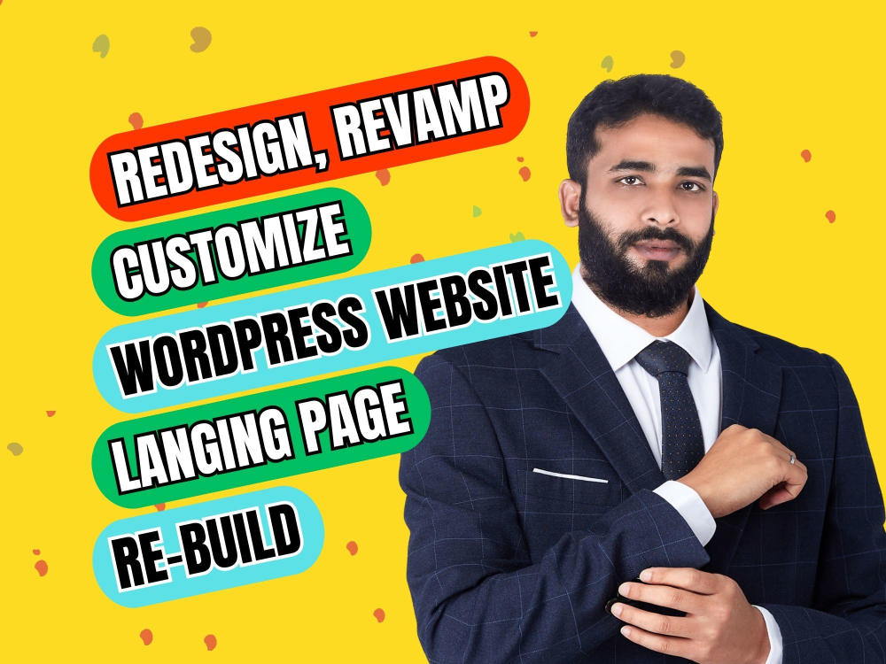Customize, rebuild, redesign, copy, clone, revamp WordPress website ... Customize, rebuild, redesign, copy, clone, revamp WordPress website ...