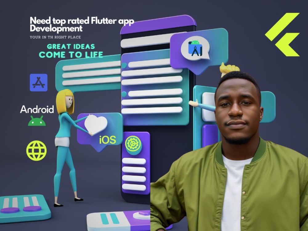Custom responsive FlutterFlow app | Upwork