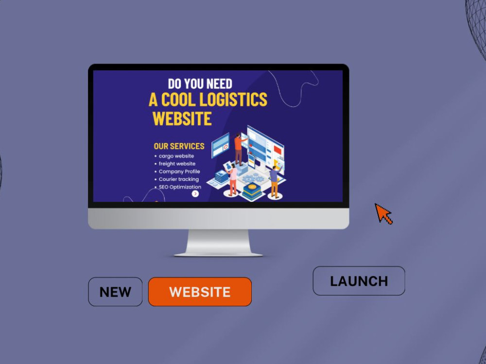 A logistics, trucking, dispatch, freight, moving company website | Upwork