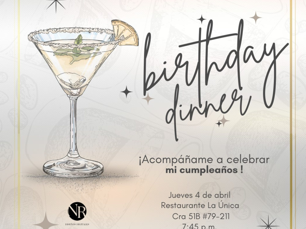 A unique birthday card invitation | Upwork