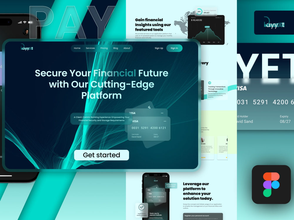 Winning website and mobile app design in Figma, UI UX design | Upwork