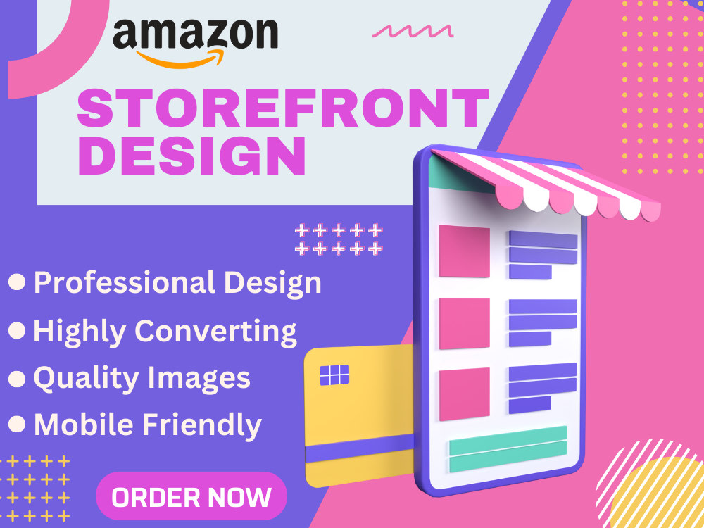 Super Responsive & Optimized Amazon Storefront Design for your brand ...