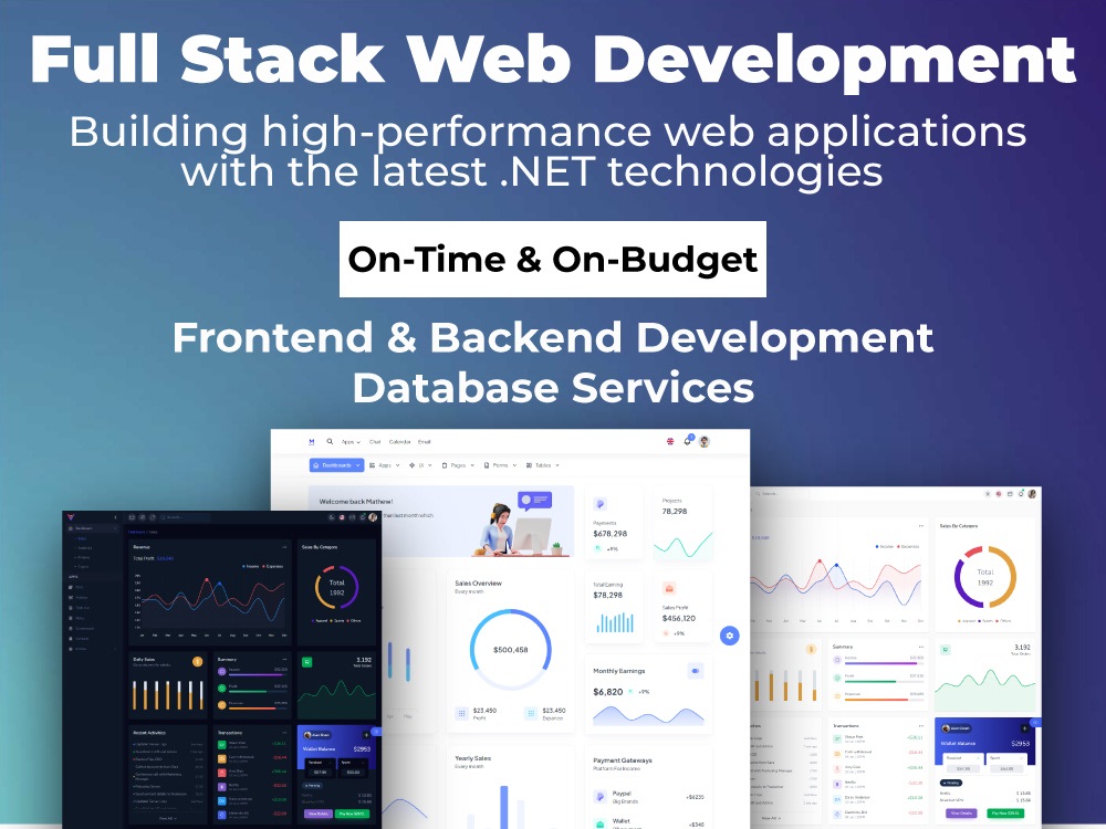 Full Stack Web Development Services | .Net Core | Web API | Upwork