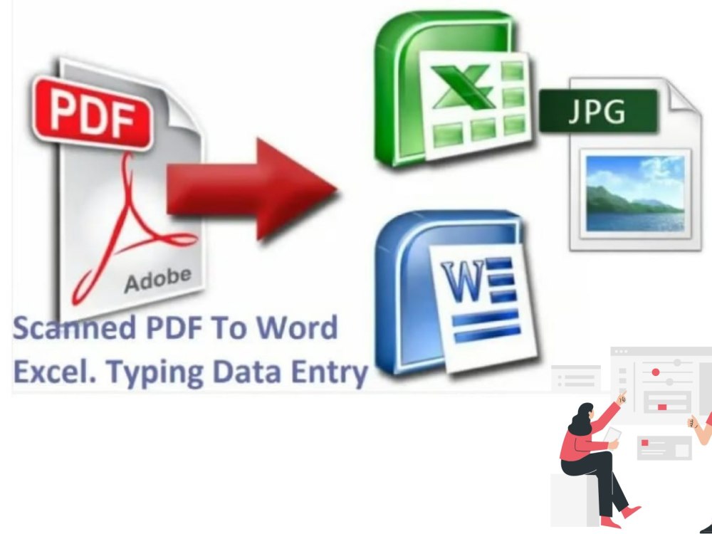 20 Pages of Typing, Data Entry, PDF Conversion, Copy-Paste in 12 Hours ...