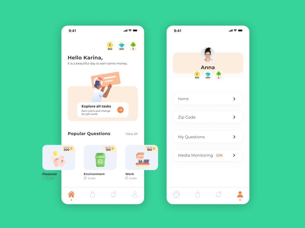 A stunning design mobile app with expert UI UX designer using figma | Upwork