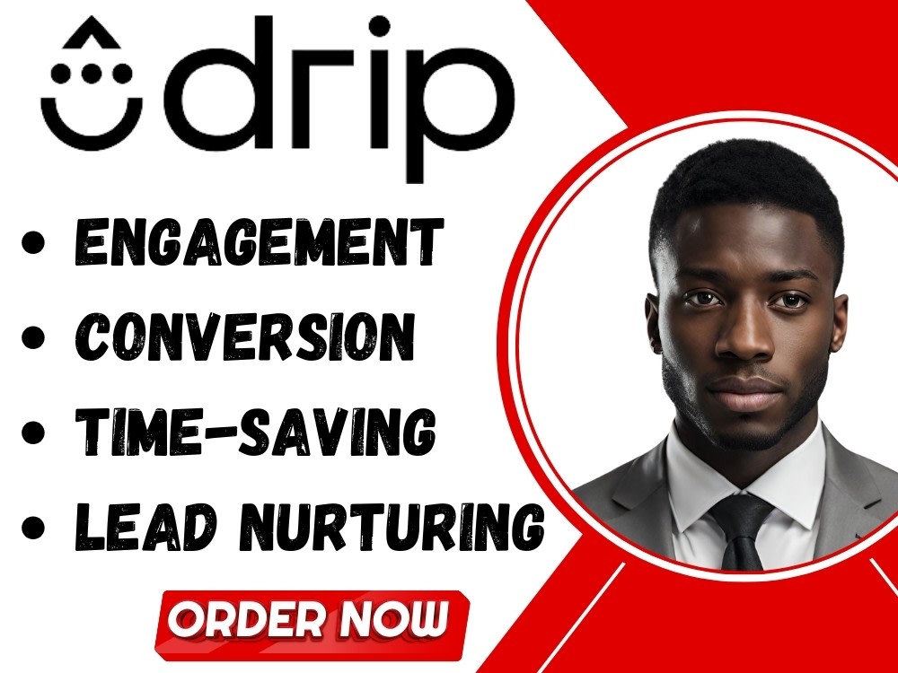 Stunning drip email campaign, drip automation, drip sales funnel expert ...