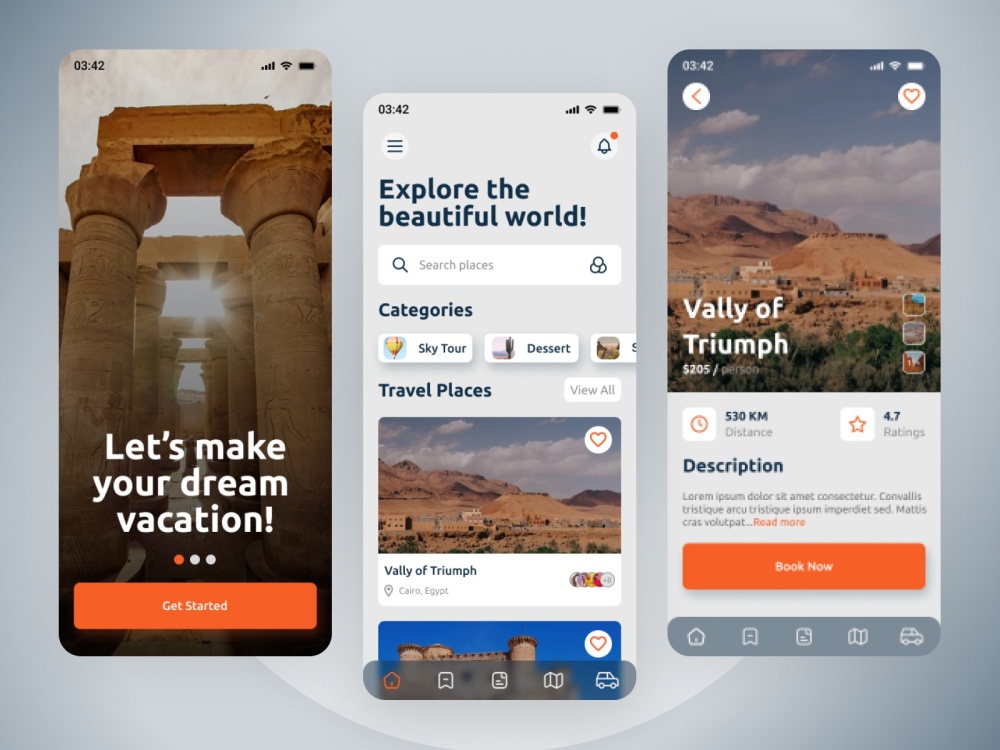 A Modern Mobile App UI/UX which Enhances User Experience & Engagement ...