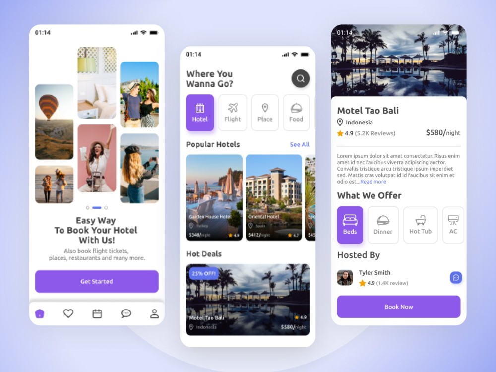 A Modern Mobile App UI/UX which Enhances User Experience & Engagement ...