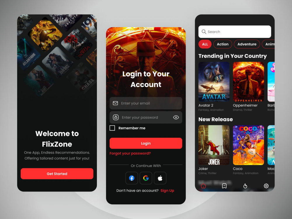 A Modern Mobile App UI/UX which Enhances User Experience & Engagement ...