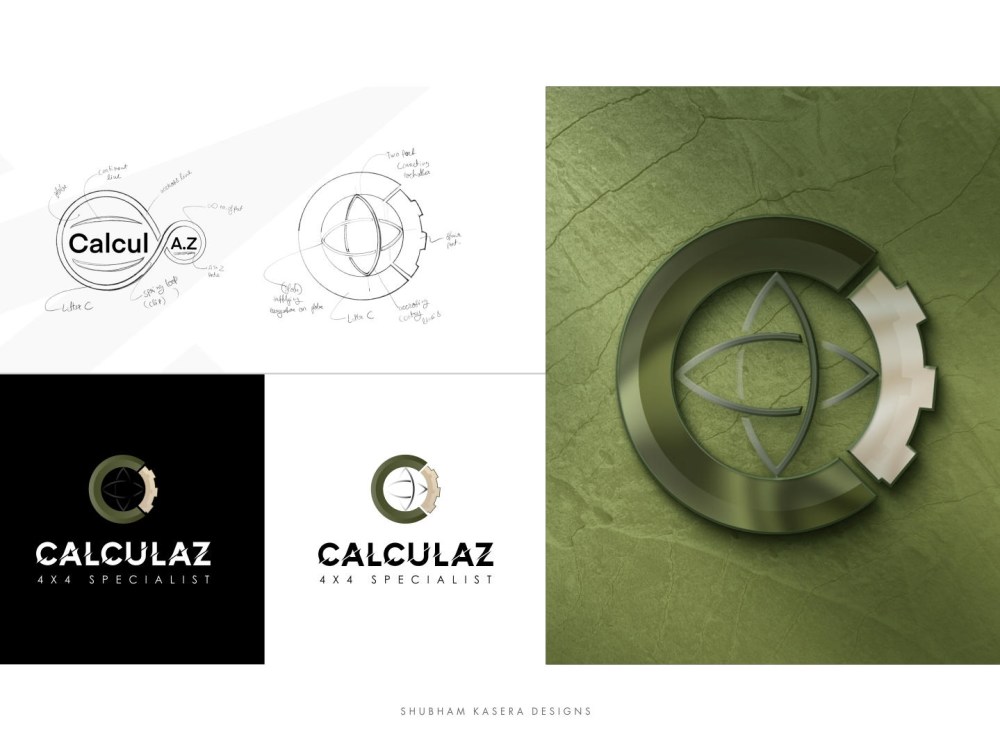 Fantastic Logo Design From Sketch to Illustrated Version with Files ...