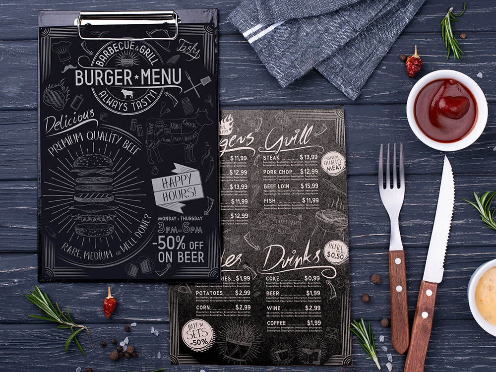Creative Menu Design Services for Restaurants, Cafes, and More | Upwork