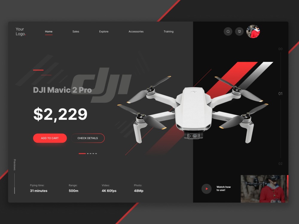 A fantastic website design | Upwork