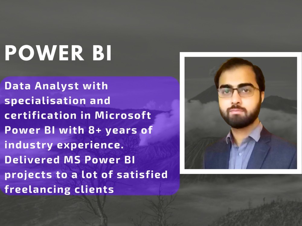 Interactive Power BI dashboards and reports | Upwork