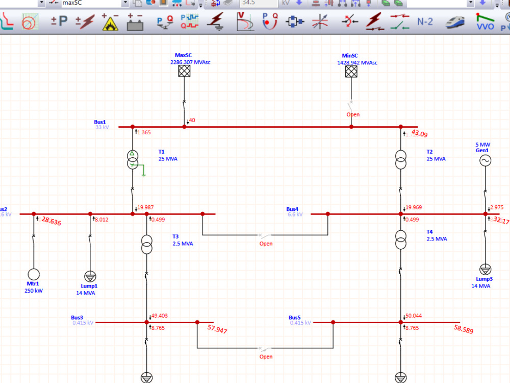 A power system design and simulation using ETAP software | Upwork