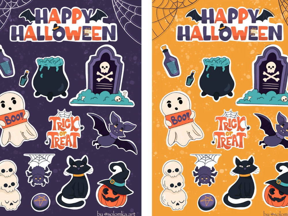 A fantastic sticker design | Upwork