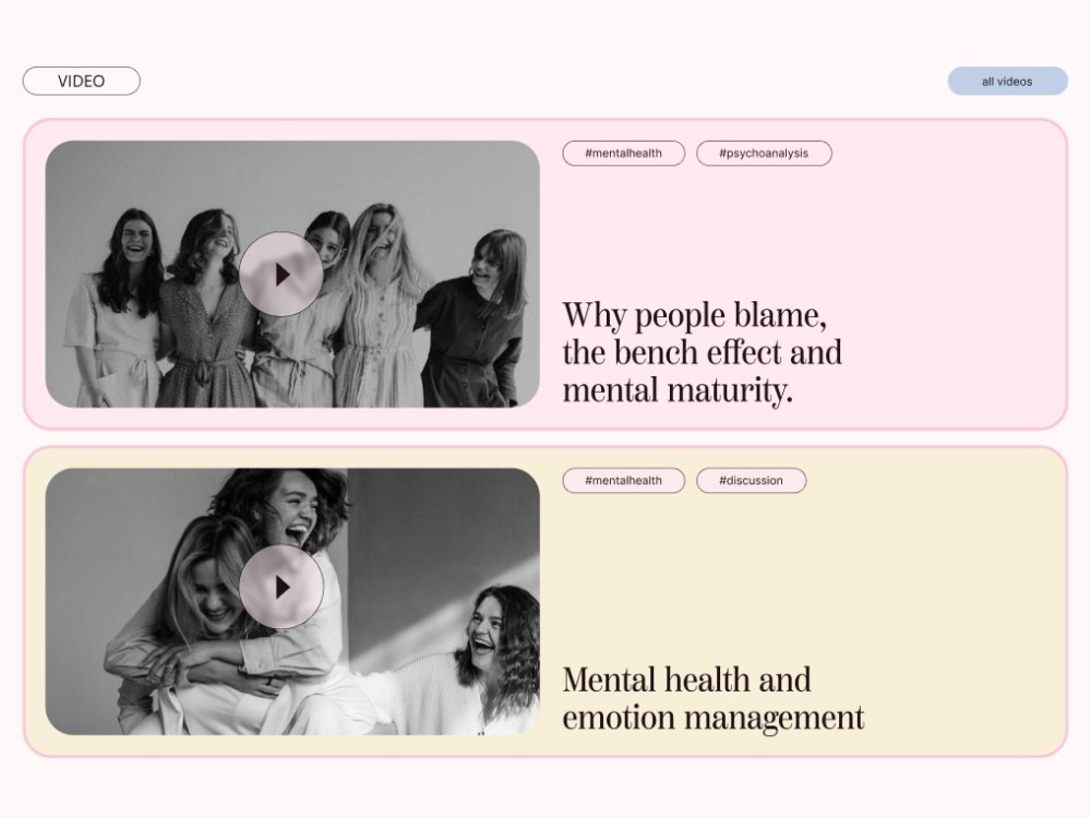 Corporate website for a psychological studio/psychologist | Upwork