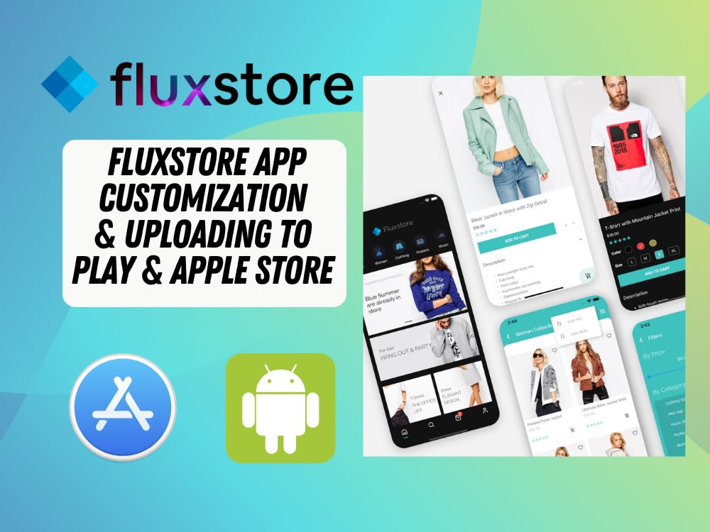 Fluxstore WooCommerce Flutter E-commerce Full App For Your Website | Upwork