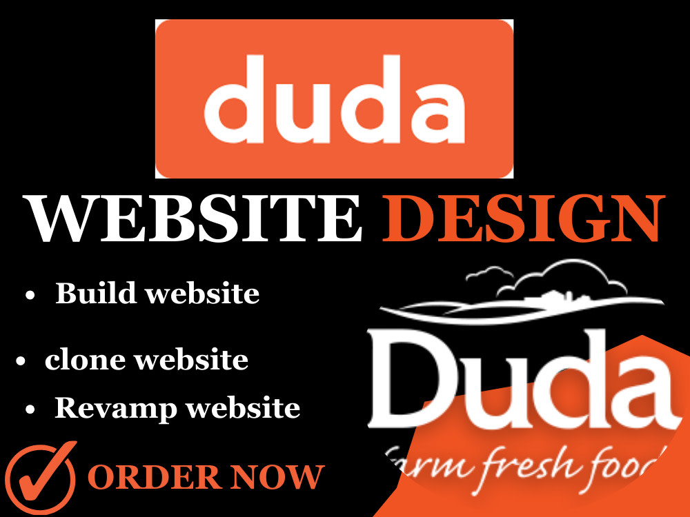 Design duda website, redesign duda store and duda landing page | Upwork