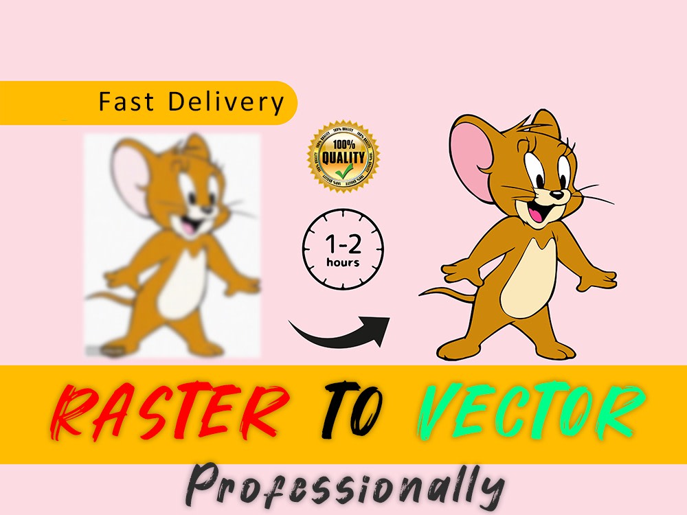 Vector tracing,raster to vector,trace image or logo quick delivery | Upwork