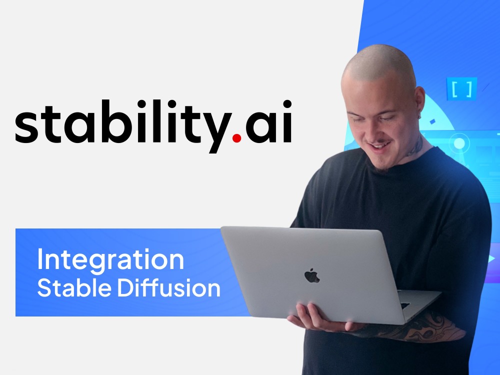 Integration Stable Diffusion model to your website | Upwork