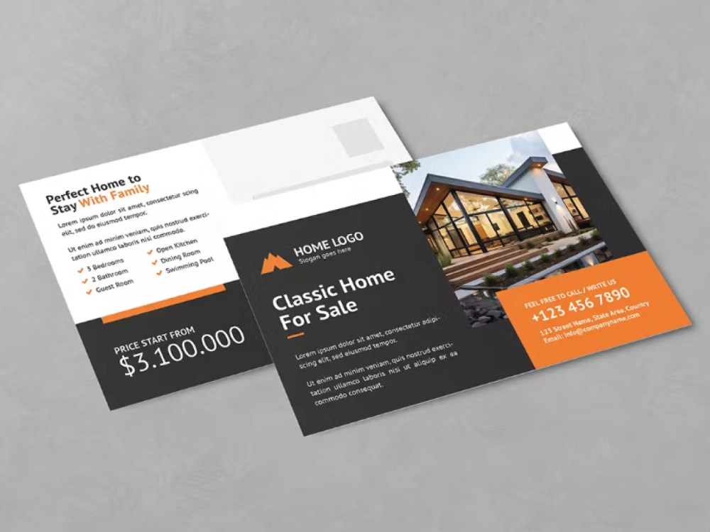 Unique and custom postcard design | Upwork