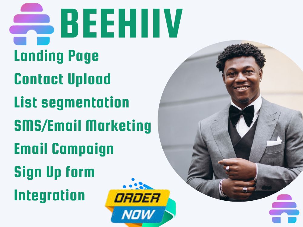 Beehiiv newsletter design, beehive landing page, referral, email ...