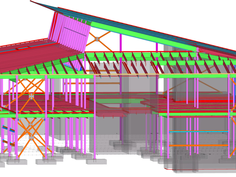 General Arrangement Drawings & Fabrication Drawings from Tekla Model ... General Arrangement Drawings & Fabrication Drawings from Tekla Model ...