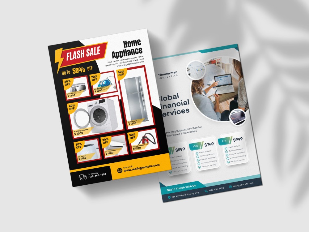 Professional flyer, one pager and marketing materials | Upwork