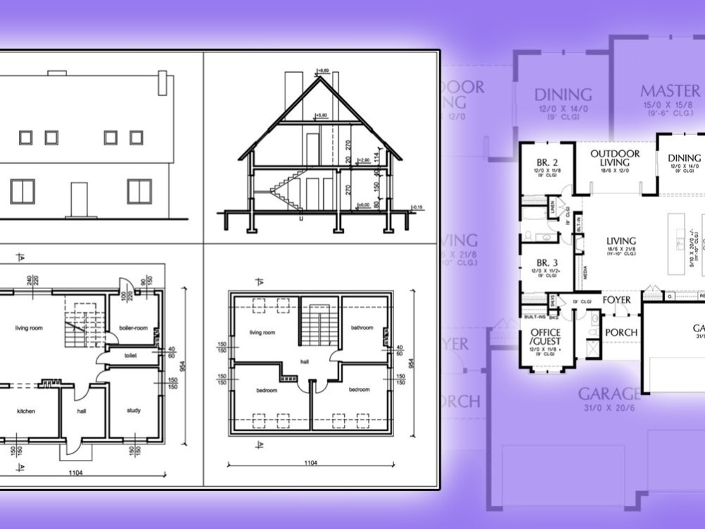Architectural Autocad Drawings for Modern Living Spaces" | Upwork