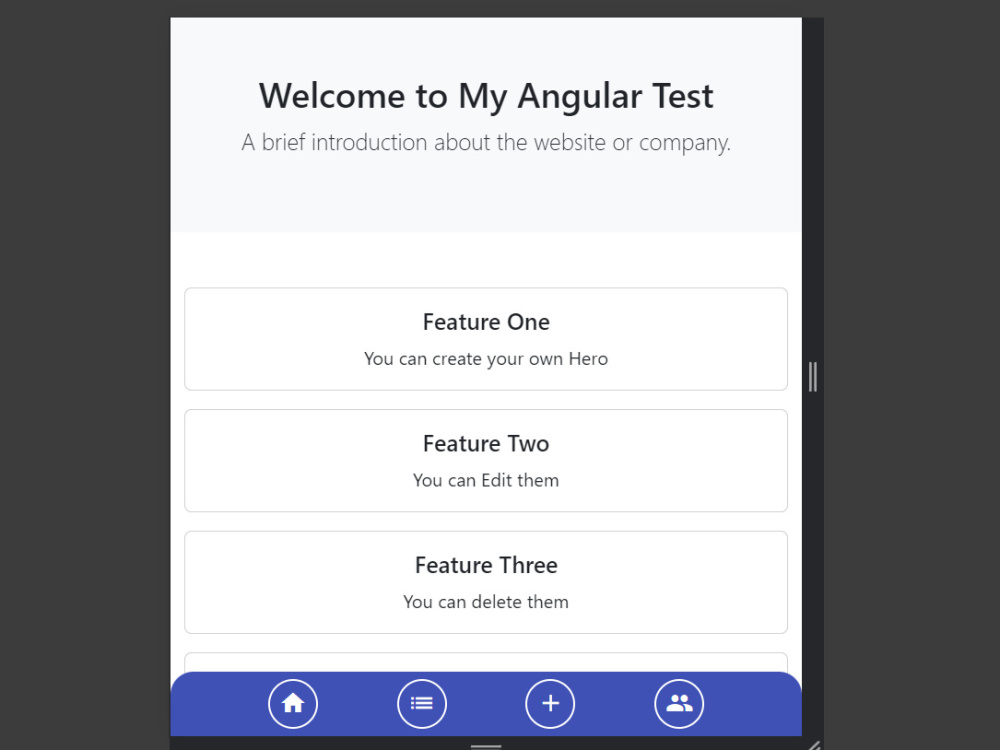 Stunning and responsive website in Angular | Upwork