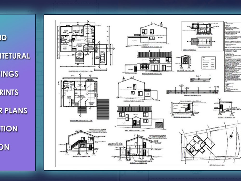 A professional drawing of your house and its estimation | Upwork